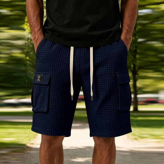 ASDFVBKG Men's Cargo Shorts Casual Lightweight Cargo Pants Summer ...