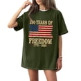 ASDFVBKG On Back Betsy Ross Flag 250 Years of Liberty 250th Birthday T ...