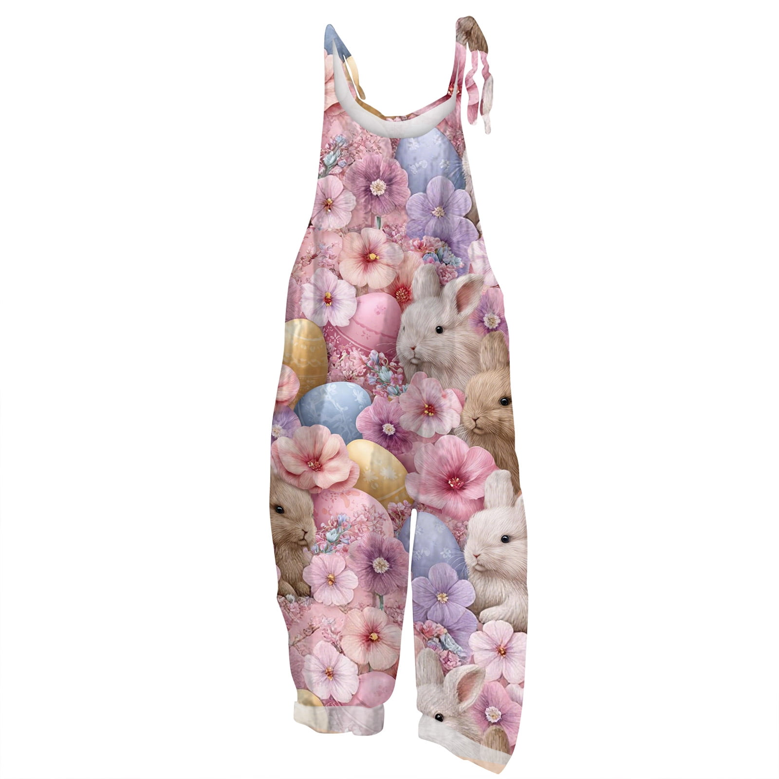 ASDFVBKG One Piece Jumpsuits Bunny Rabbit Graphic Easter for Women ...