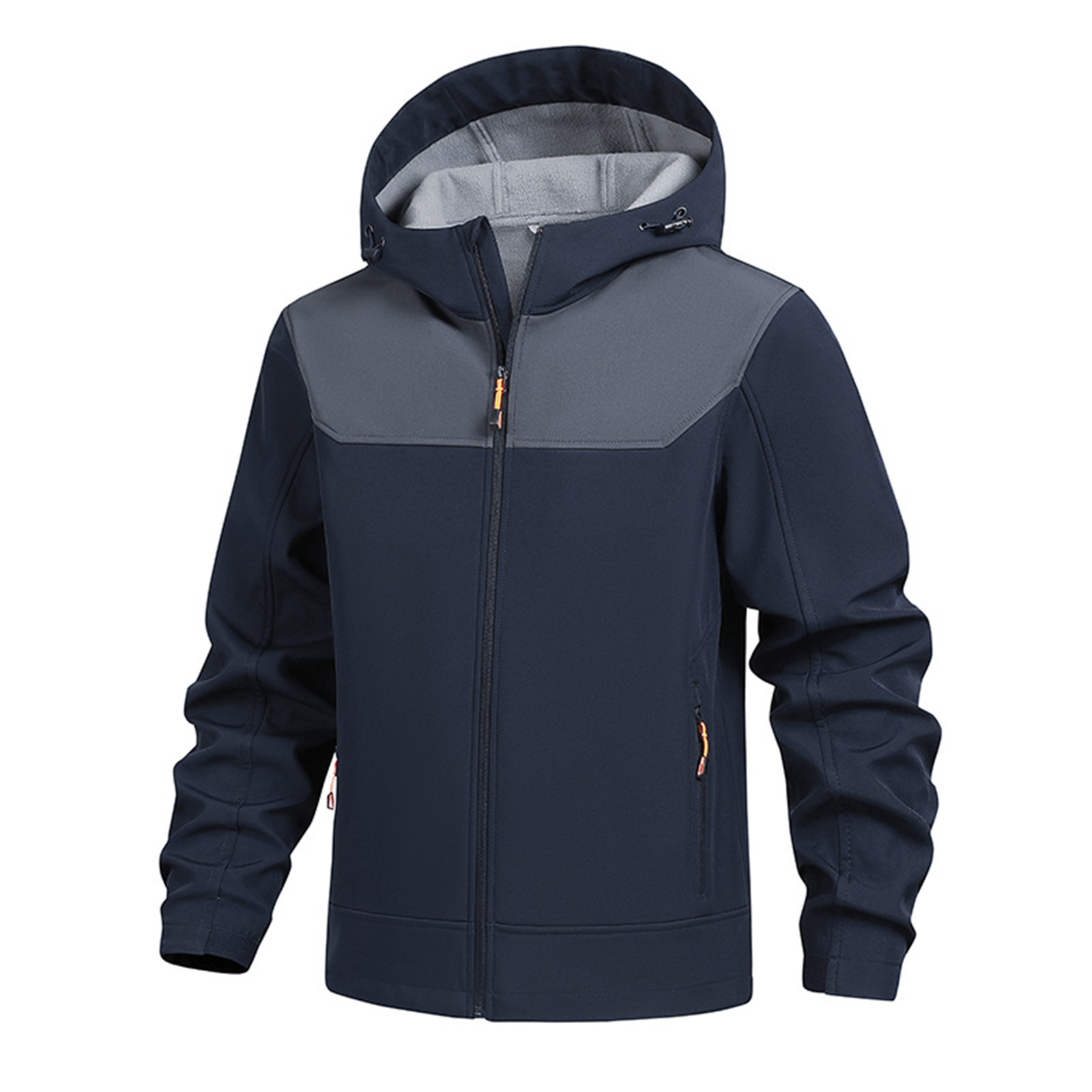 ASDFVBKG Softshell Jacket Men Lined Waterproof Lightweight Zipper ...