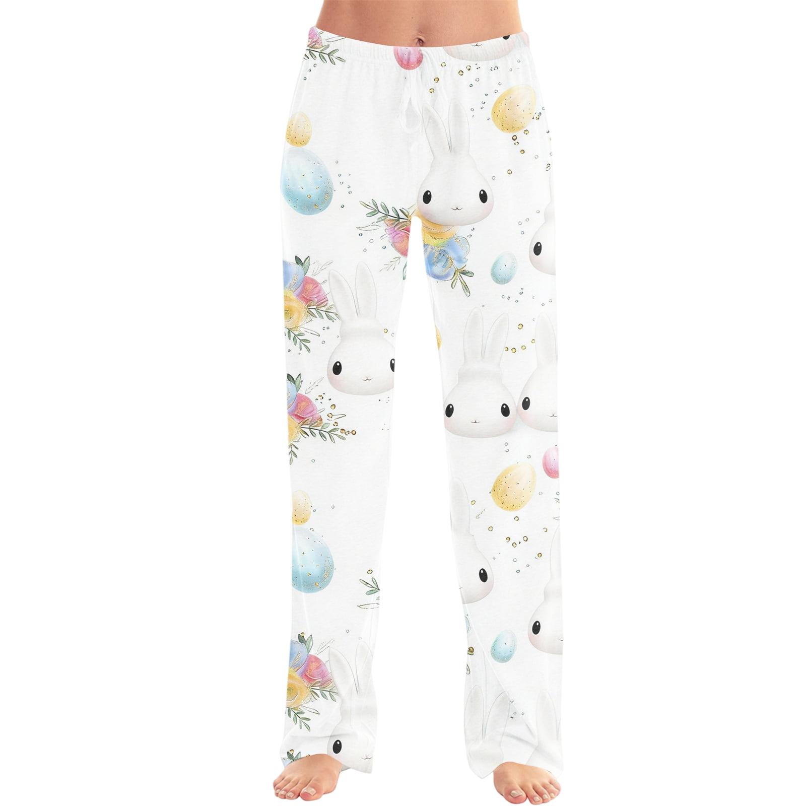 ASDFVBKG Suspender Pajama Pants for Easter Day Women Dressy Trendy ...