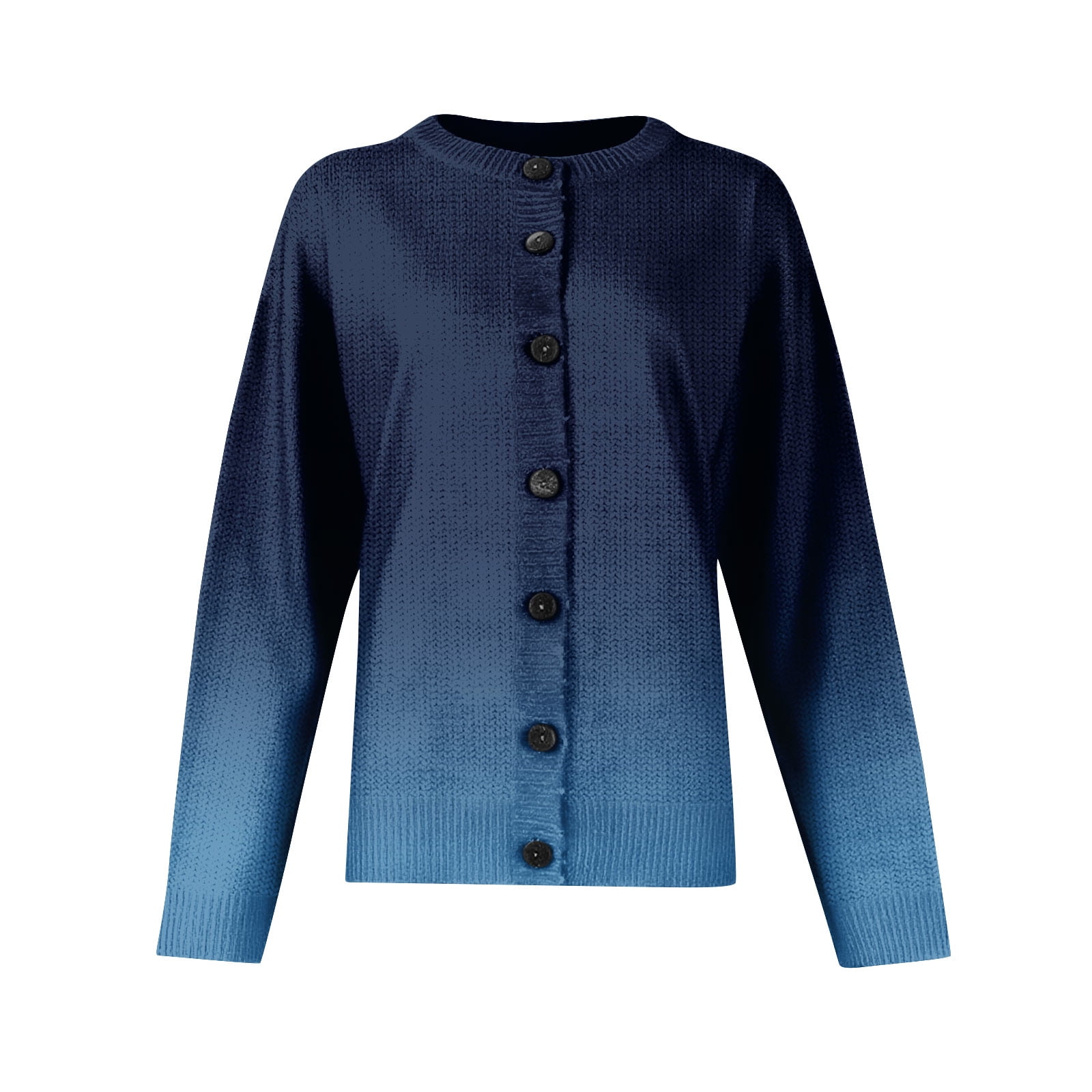 ASDFVBKG Tie Dye Cardigan Sweaters for Women 2025 Button Down Tunic ...