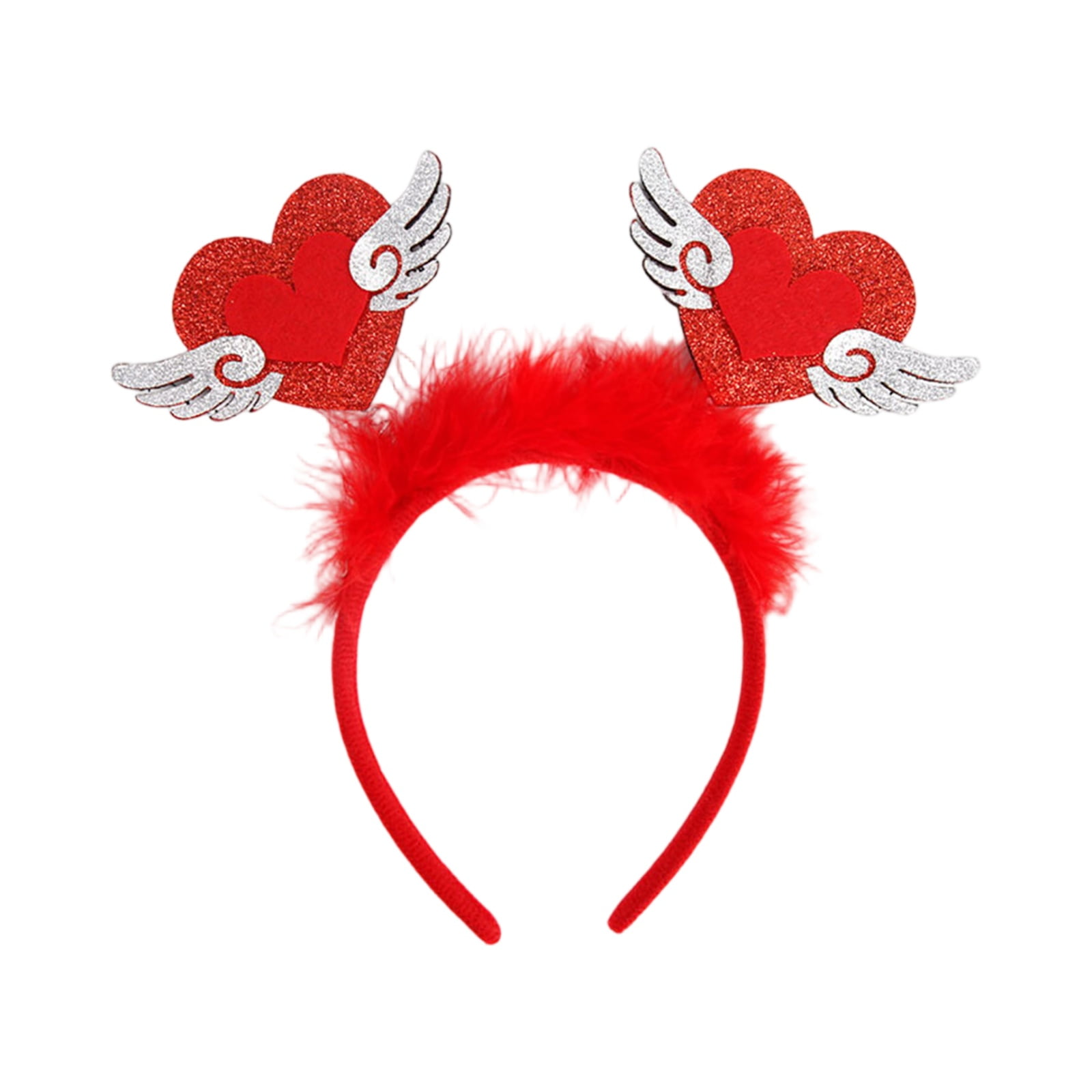 ASDFVBKG Valentine'S Day Headbands for Women, Heart-Shaped & Diamond ...