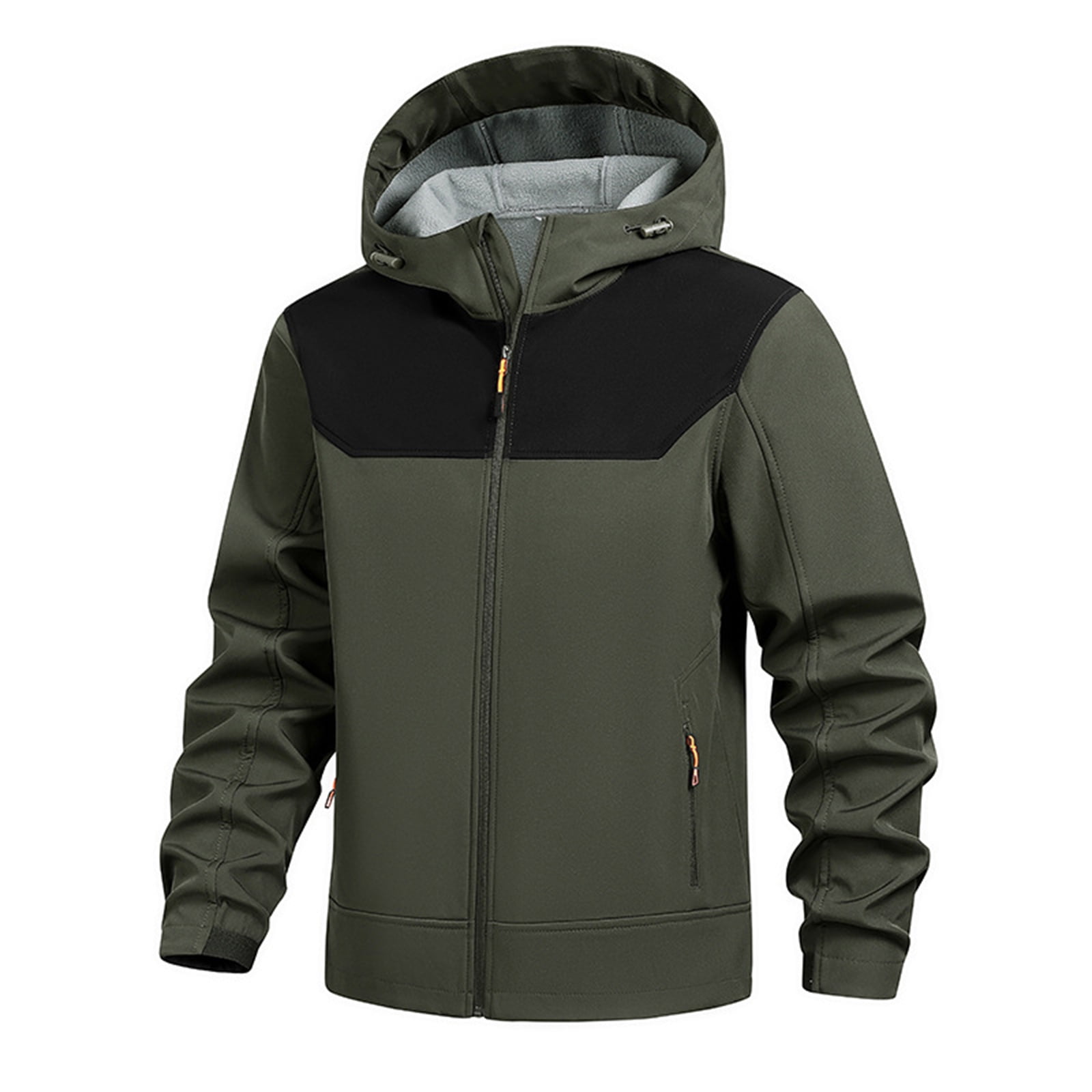 ASDFVBKG Wind Breaker Jackets Mens Lined Waterproof Lightweight Zip Up ...