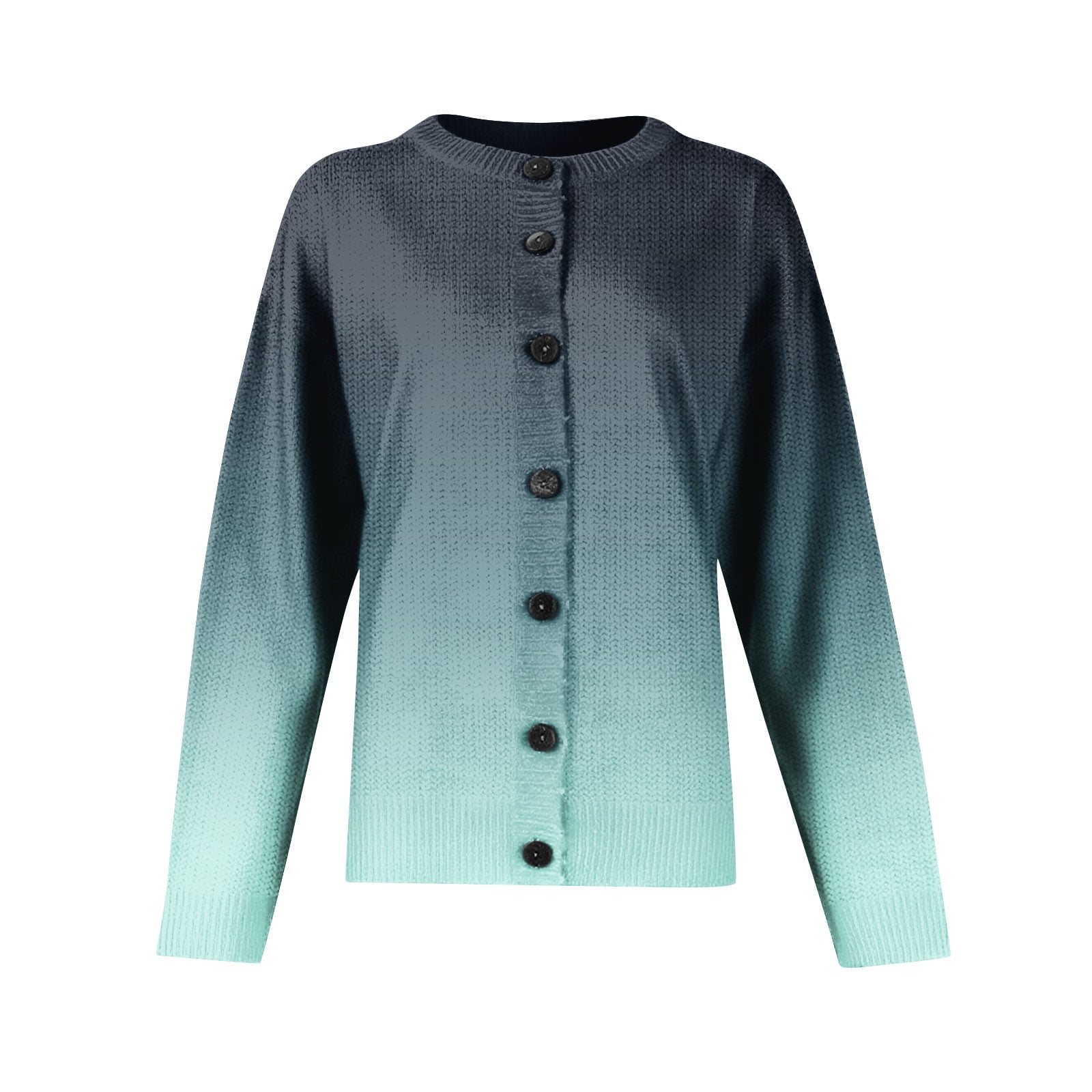 ASDFVBKG Women Tie Dye Cardigan Sweaters 2025 Button Down Tunic Long ...