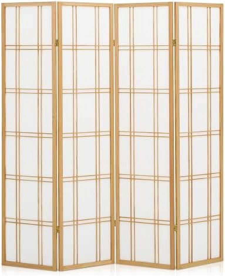 ASDRFYU 3-Panels Room Dividers and Folding Privacy Screens 6.5ft High ...