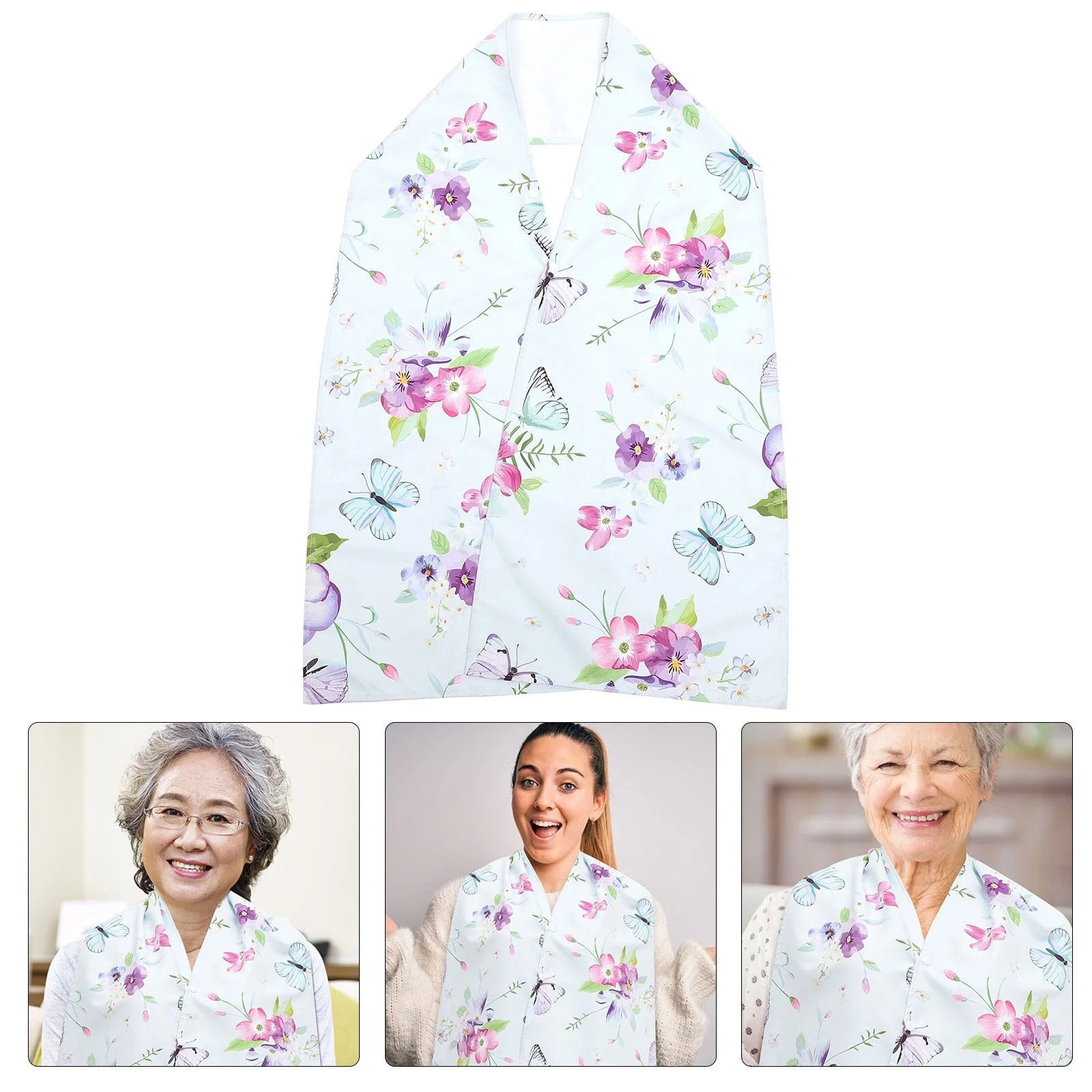 ASDYO Apron Sleeve Reusable Adult Wearable Clothing Protector Household ...