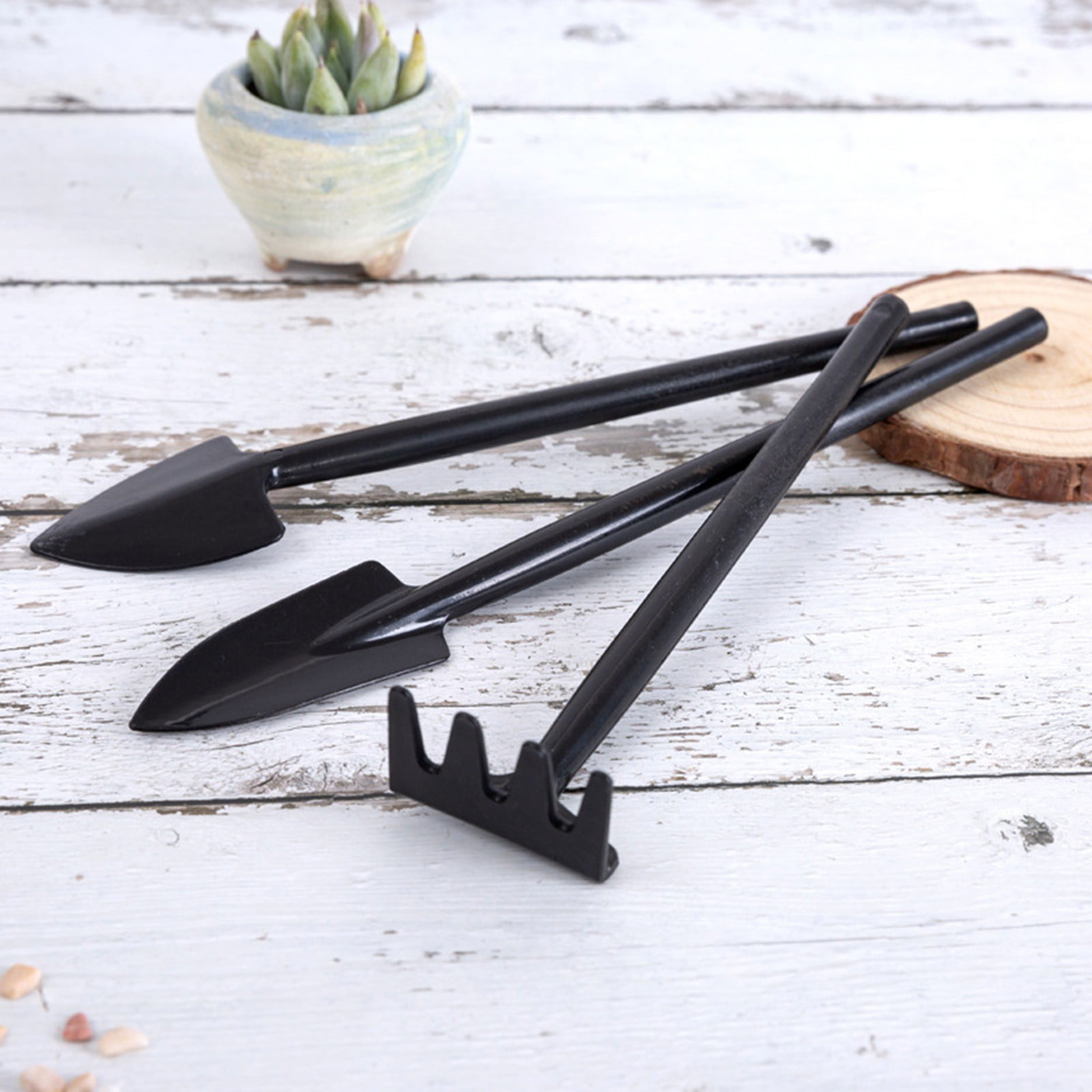 ASDYO Mini Three-piece Potted Plants Shovel Shovel Shovel Hoe Succulent ...