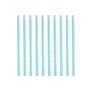 Uxcell Round Pencils, 24 Pack HB Graphite Pencils with Eraser Wood ...