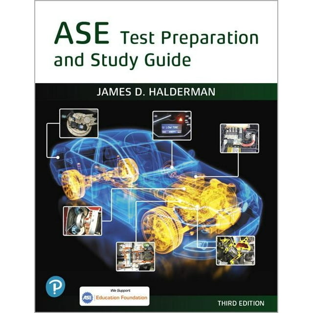 Free Shipping! ASE Test Prep and Study Guide, (Paperback) - Walmart.com ...