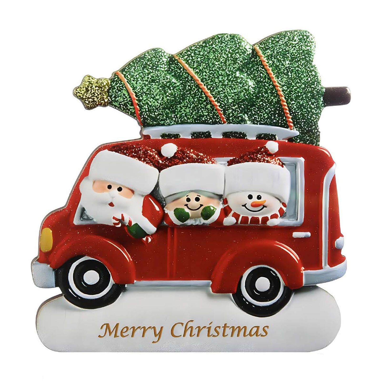 ASEIDFNSA 2D Family 2 6 Person Decor Snowman Sign RV Family Christmas ...