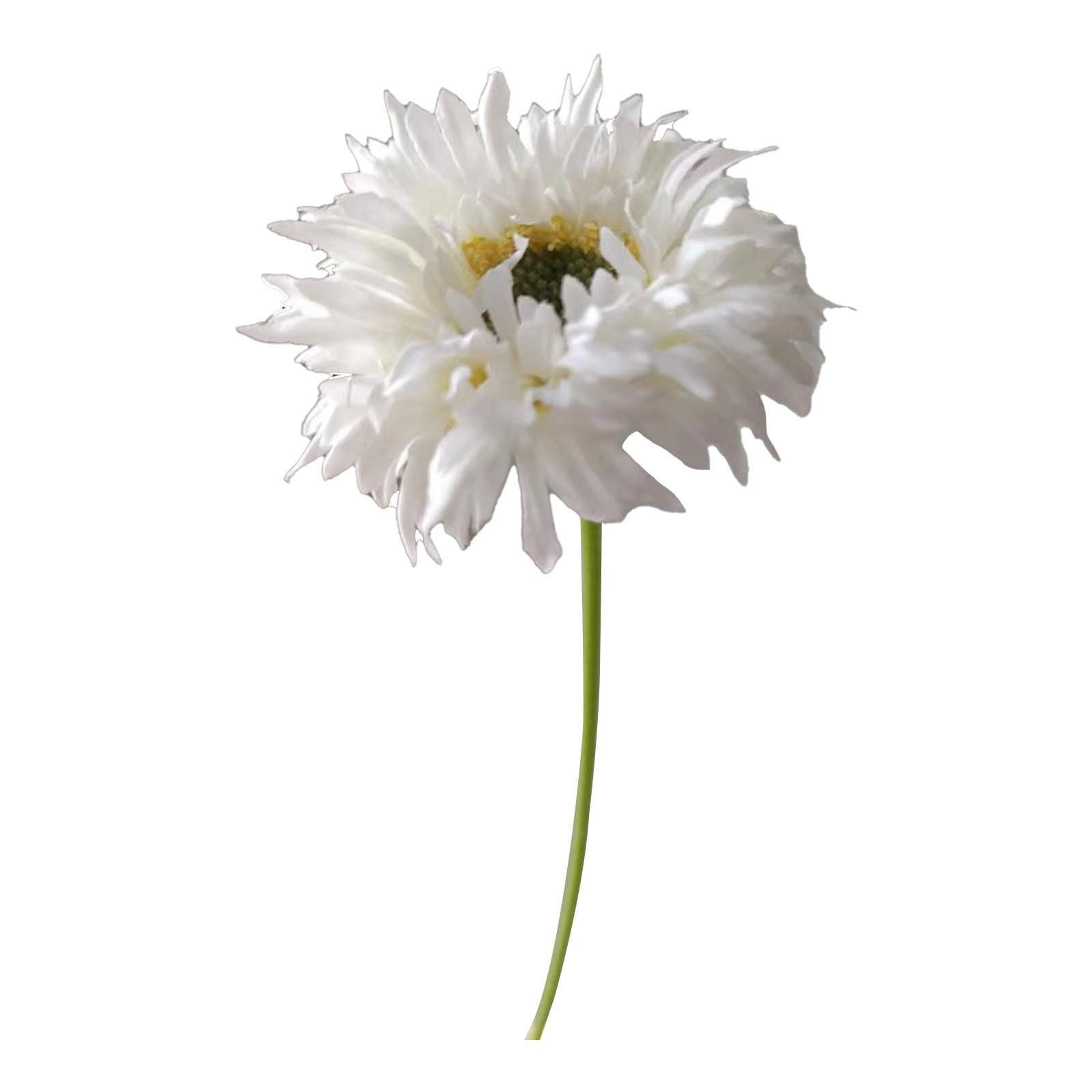 ASEIDFNSA Artificial Silk Gerbera Daisy Flowers Bulk Realistic Floral ...