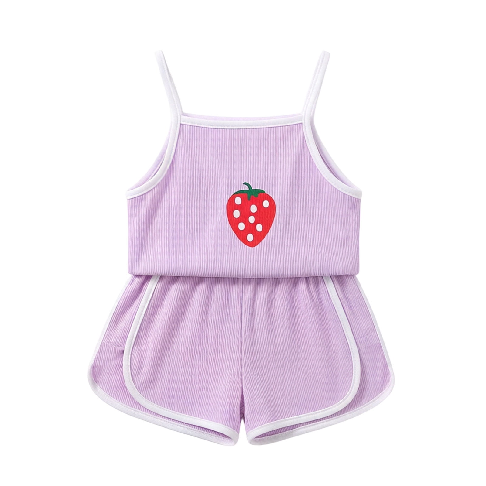 ASEIDFNSA Baby Girl Clothes Outfits Spaghetti Strap Sleeveless Shirt ...