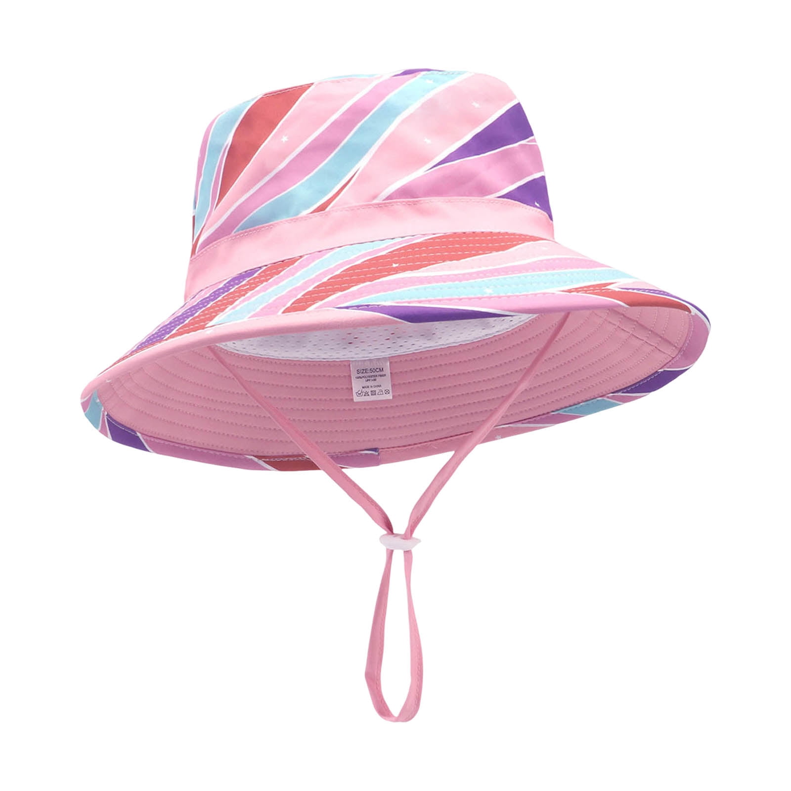ASEIDFNSA Baby Star Printed Bucket Hat with Cotton Chin Strap Brim for ...