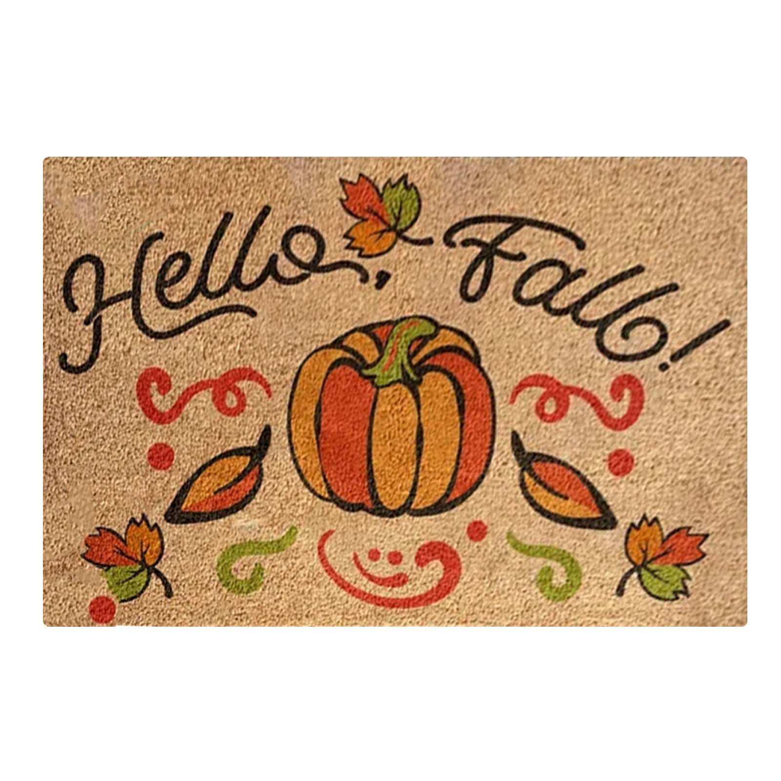ASEIDFNSA Bathroom Rugs Thanksgiving Home Autumn Front Door Door Mat ...