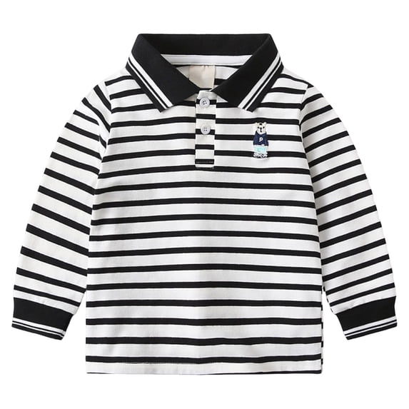 ASEIDFNSA Boys Long Sleeve Shirt Cotton Color Blocked Collared Button ...