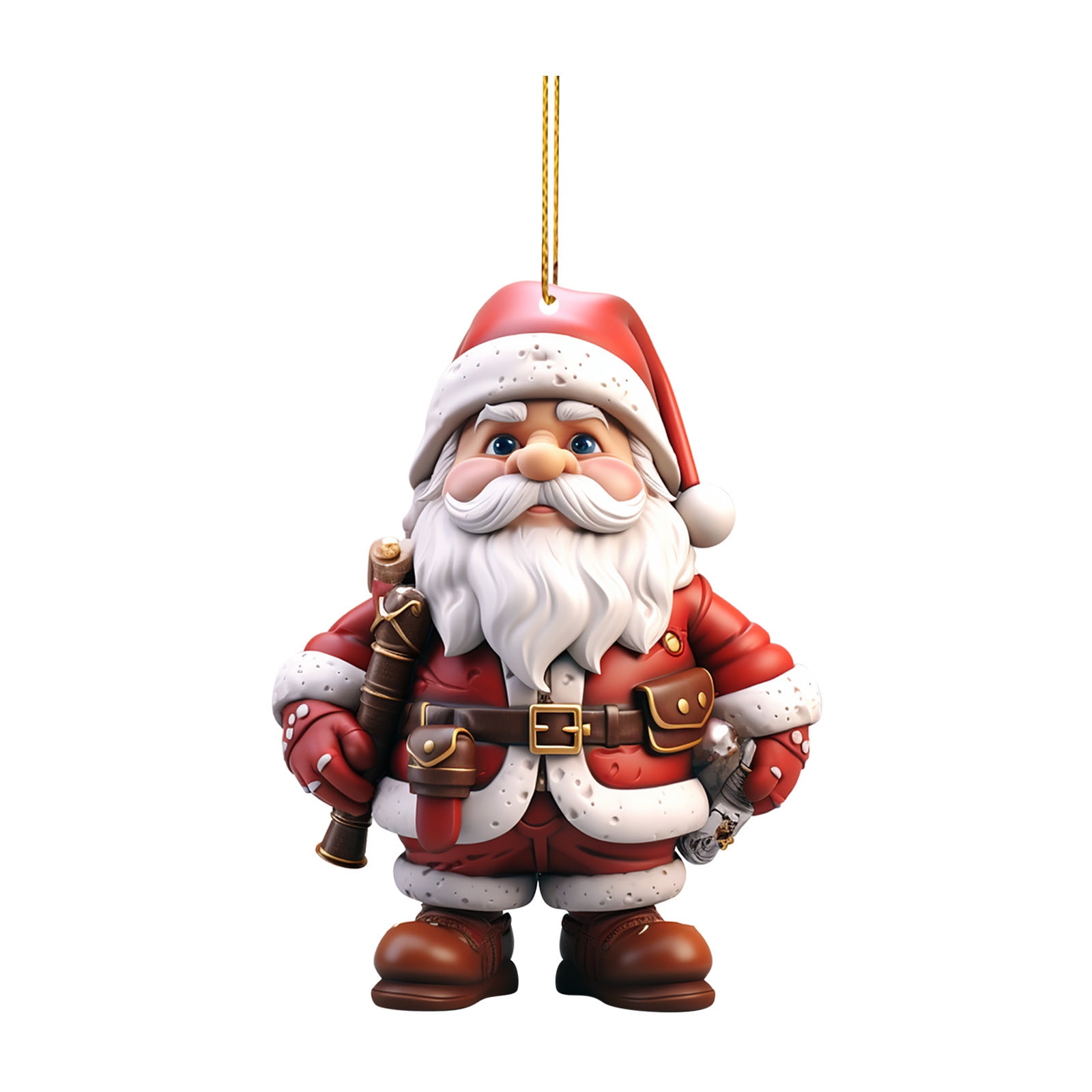 ASEIDFNSA Christmas Decorations Christmas Santa Pendant Christmas Tree ...