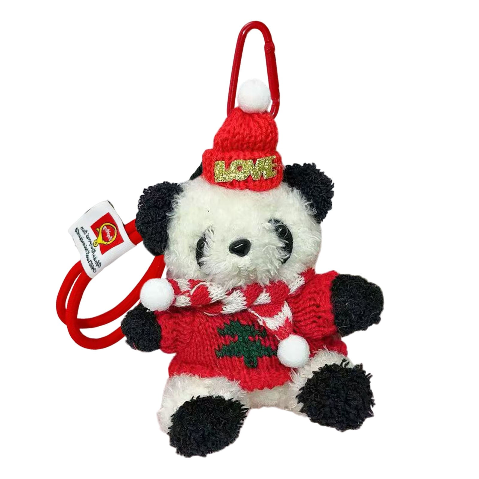 ASEIDFNSA Cute Panda Stuffed Animal Christmas Panda Plush Toy Soft ...