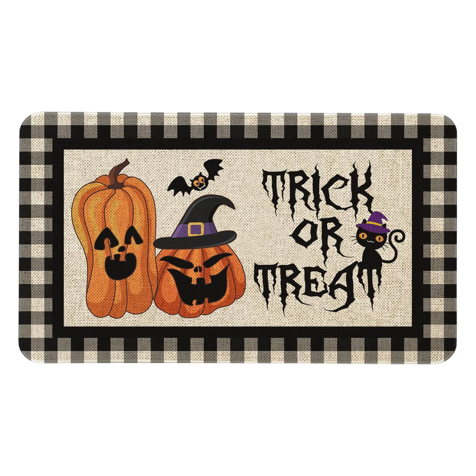 ASEIDFNSA Doormat Funny Halloween Welcome Door Mat Living Room Kitchen ...