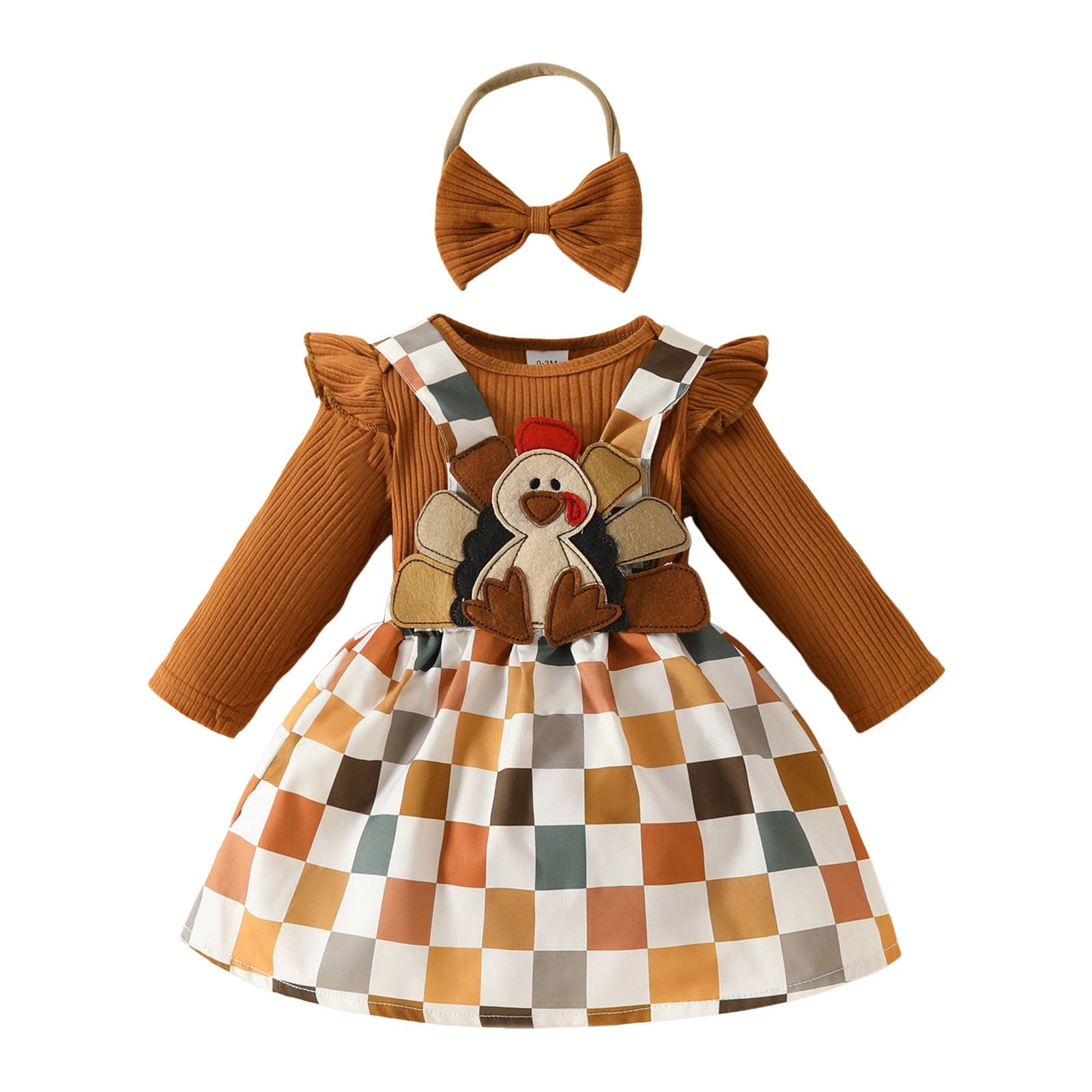 ASEIDFNSA Fashion Baby Girl Halloween Thanksgiving Christmas Outfit ...