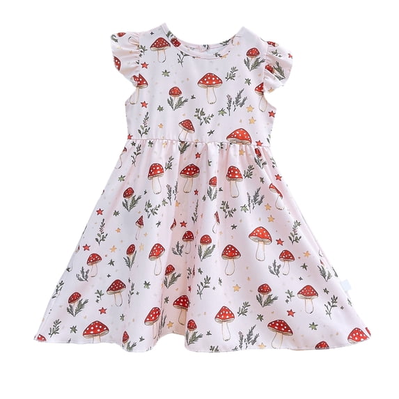ASEIDFNSA Girls Summer Floral Dress with Sleeveless Fit and Lightweight ...