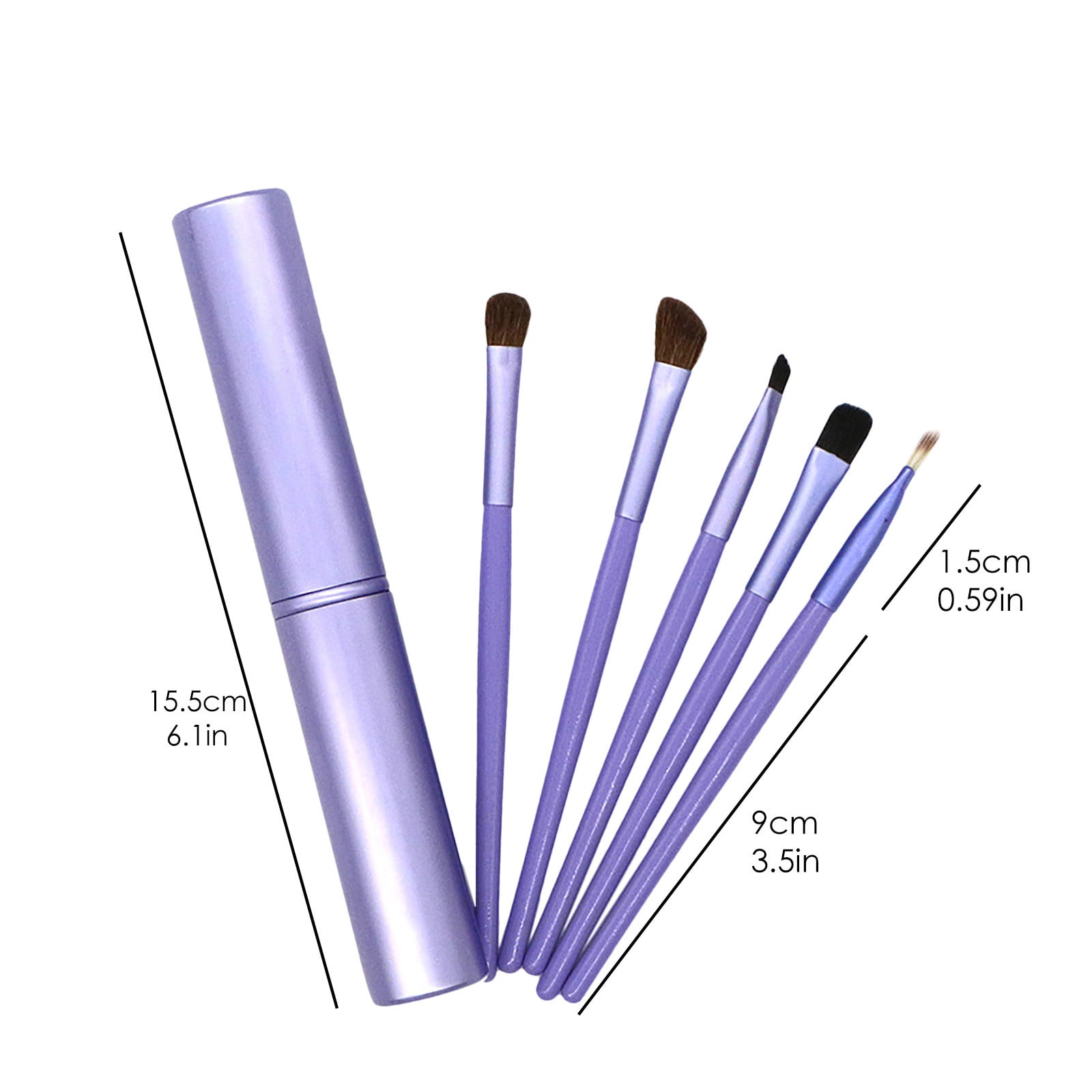 ASEIDFNSA Mini Makeup Brushes Set Eyeshadow Eyebrow Eyeliner Brush ...