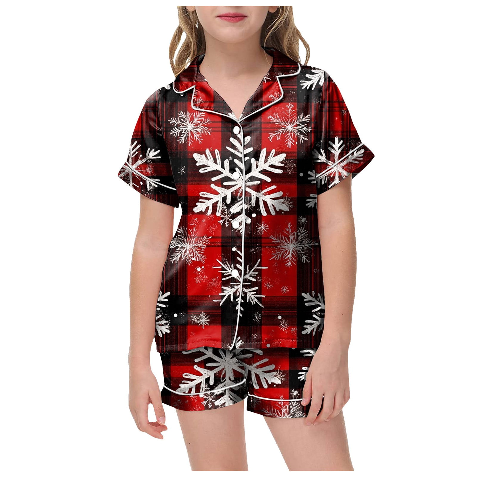 ASEIDFNSA Pajamas for Children Shirt and Pant Matching Set Simple ...