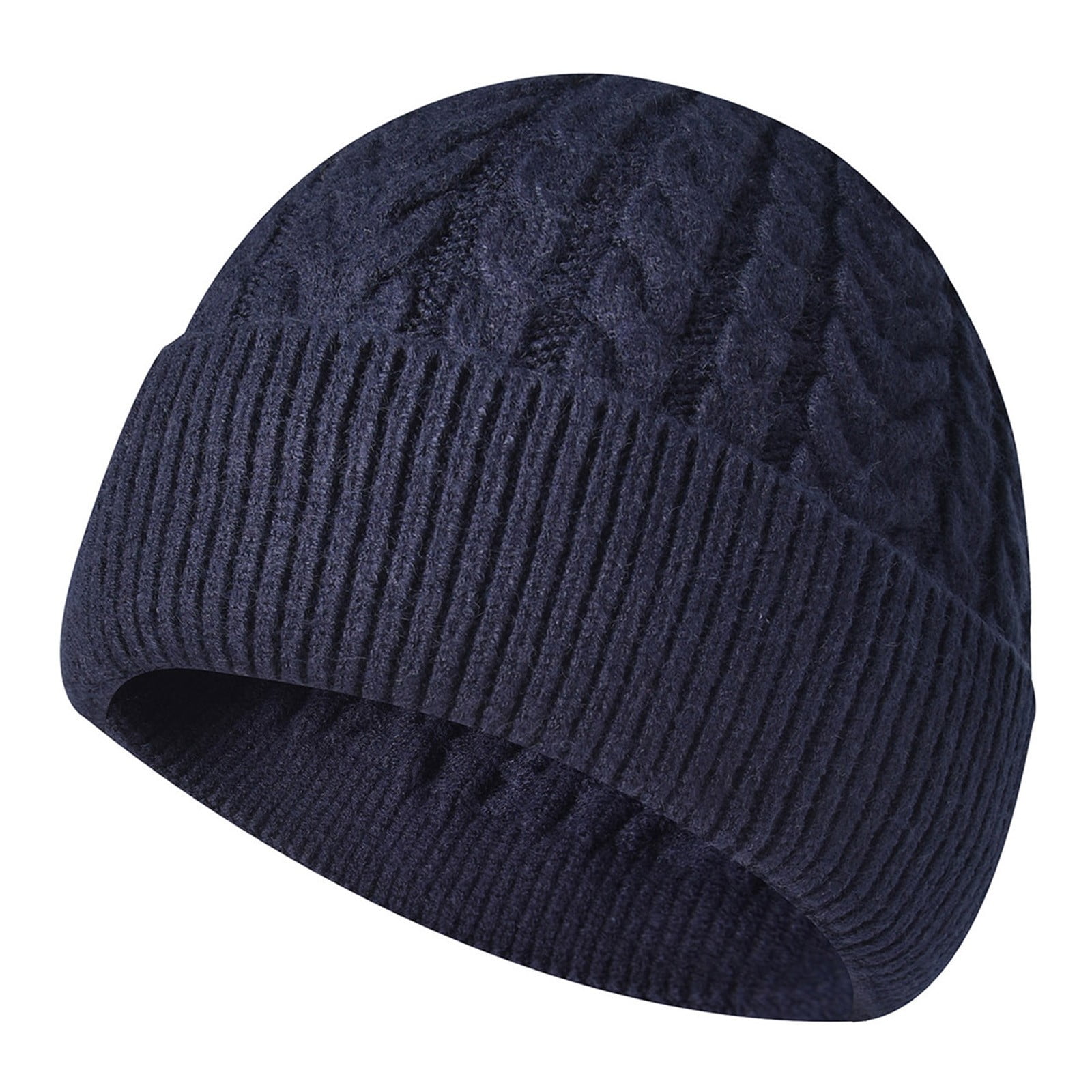 ASEIDFNSA Winter Hats for Women Mens Cap Soft Warm Plain Toboggan Hats ...