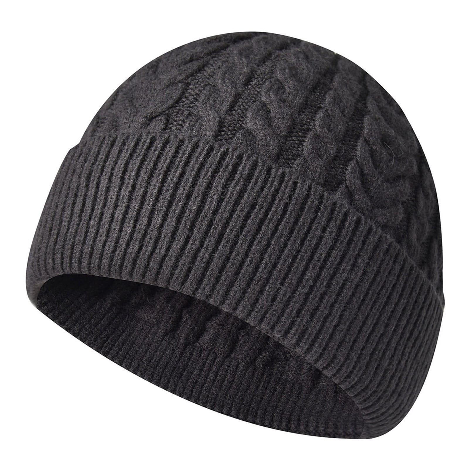 ASEIDFNSA Winter Hats for Women Mens Cap Soft Warm Plain Toboggan Hats ...