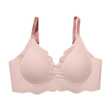 Wonder Nation Girls Front Close Wirefree T-Shirt Bra 2-Pack - Walmart.com