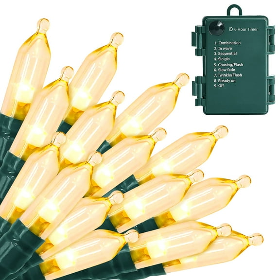 Cuoff Photo Clip String Lights LED Battery Operated Starry Fairy Copper ...