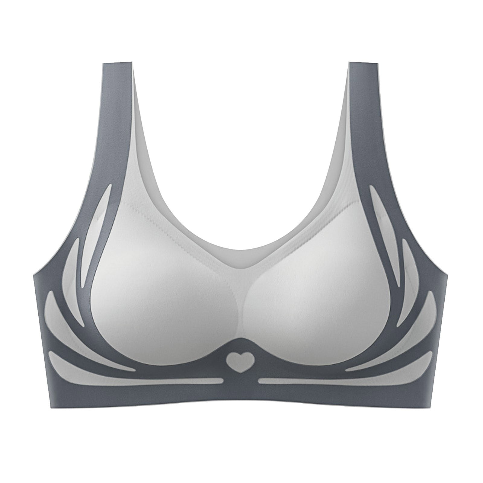 ASFGIMUJ Bras For Women No Underwire Thin Seamless Vest Soft Support ...