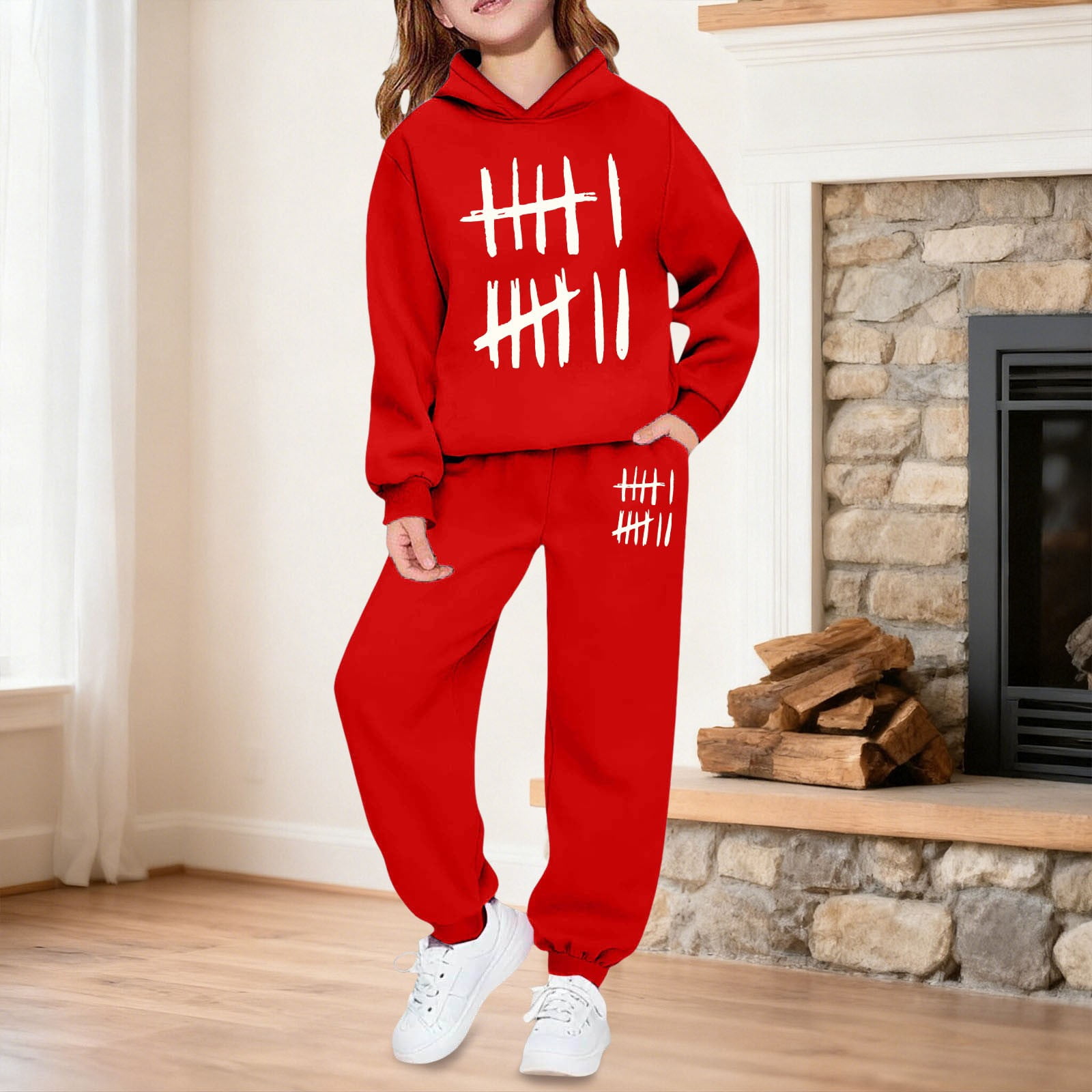 ASFGIMUJ Christmas 67 Six Seven Meme Boys Graphic Print Hoodie And ...