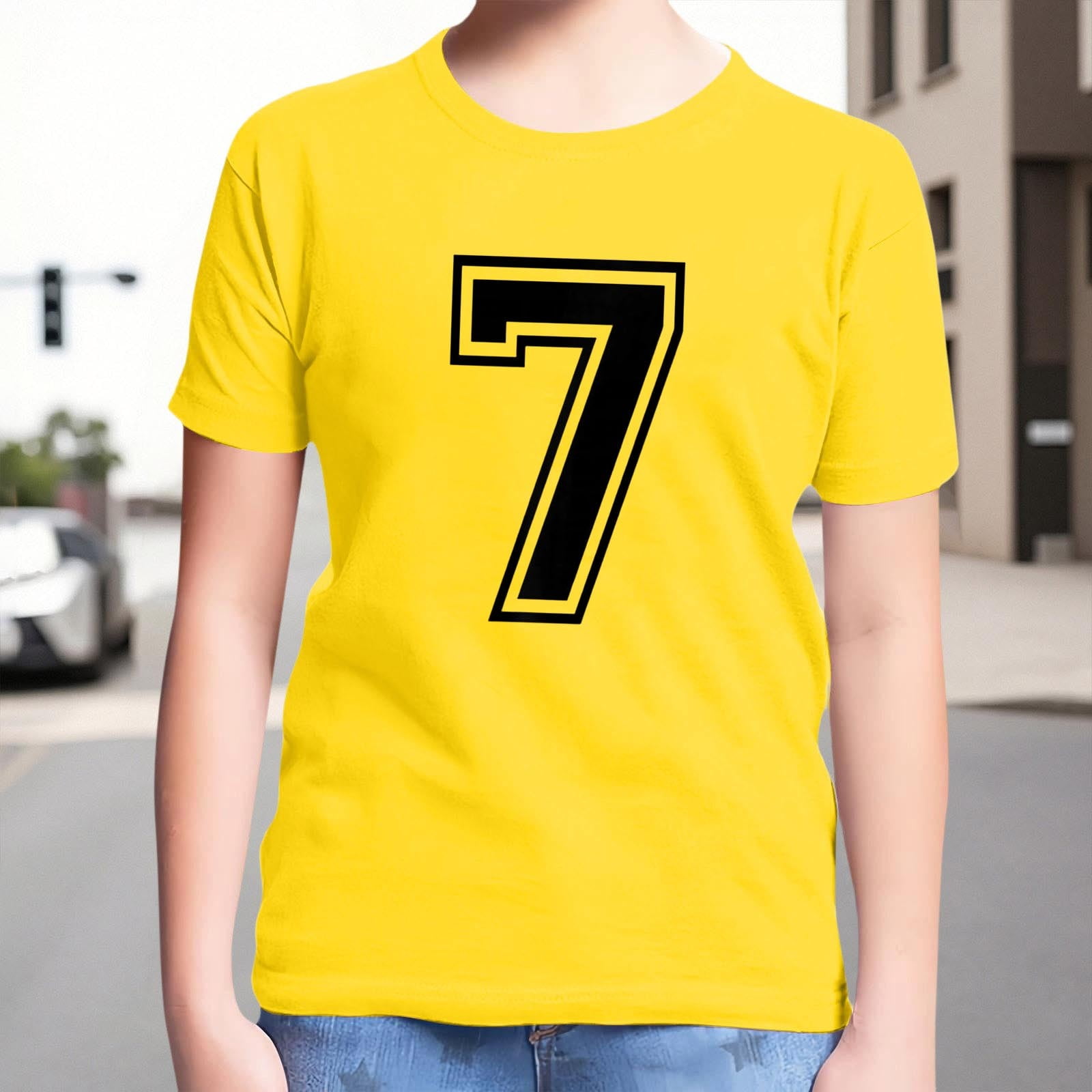 ASFGIMUJ Christmas 67 Six Seven Meme Cool Boys Graphic Tee With Number ...