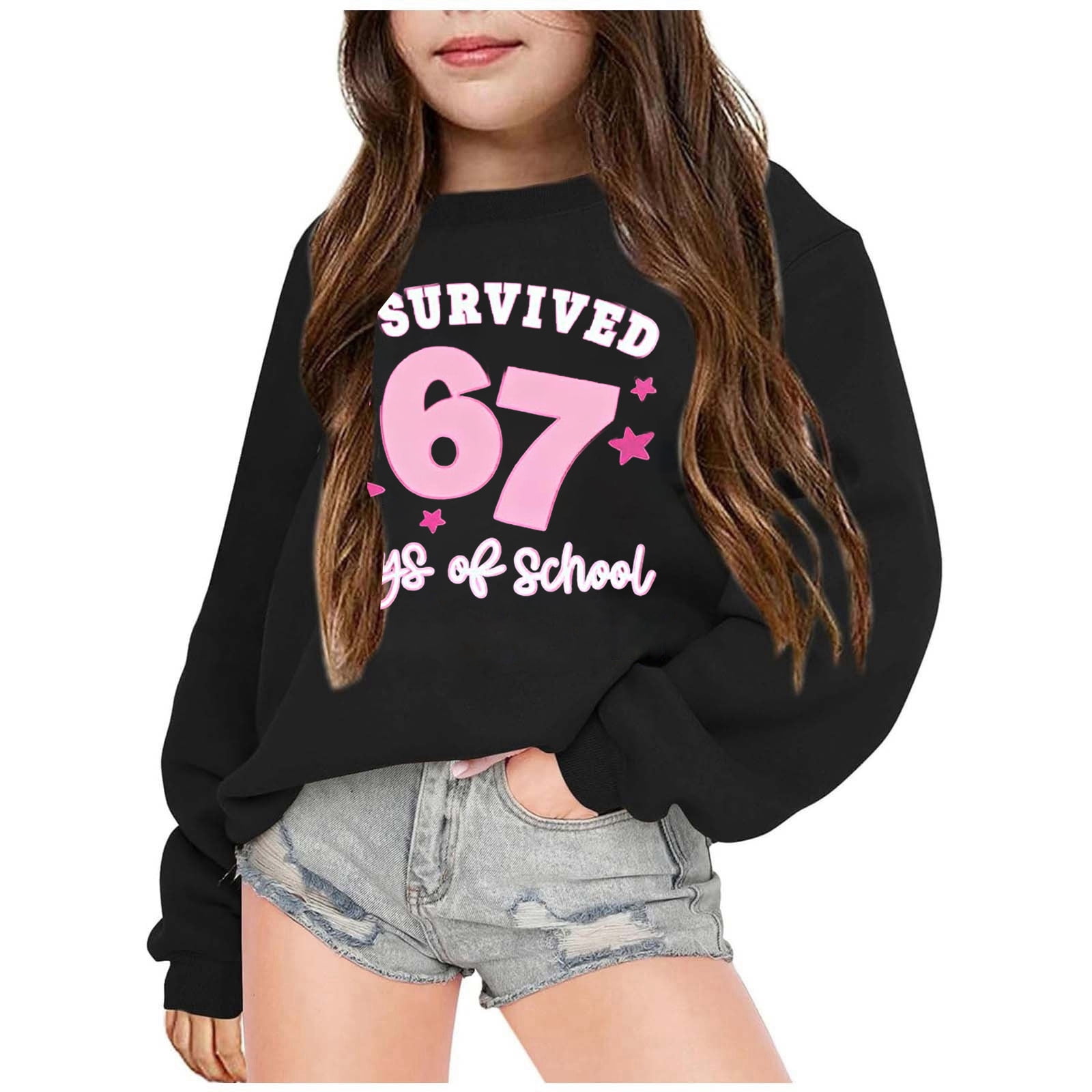 ASFGIMUJ Christmas 67 Six Seven Meme Valentines Day Print Girls ...