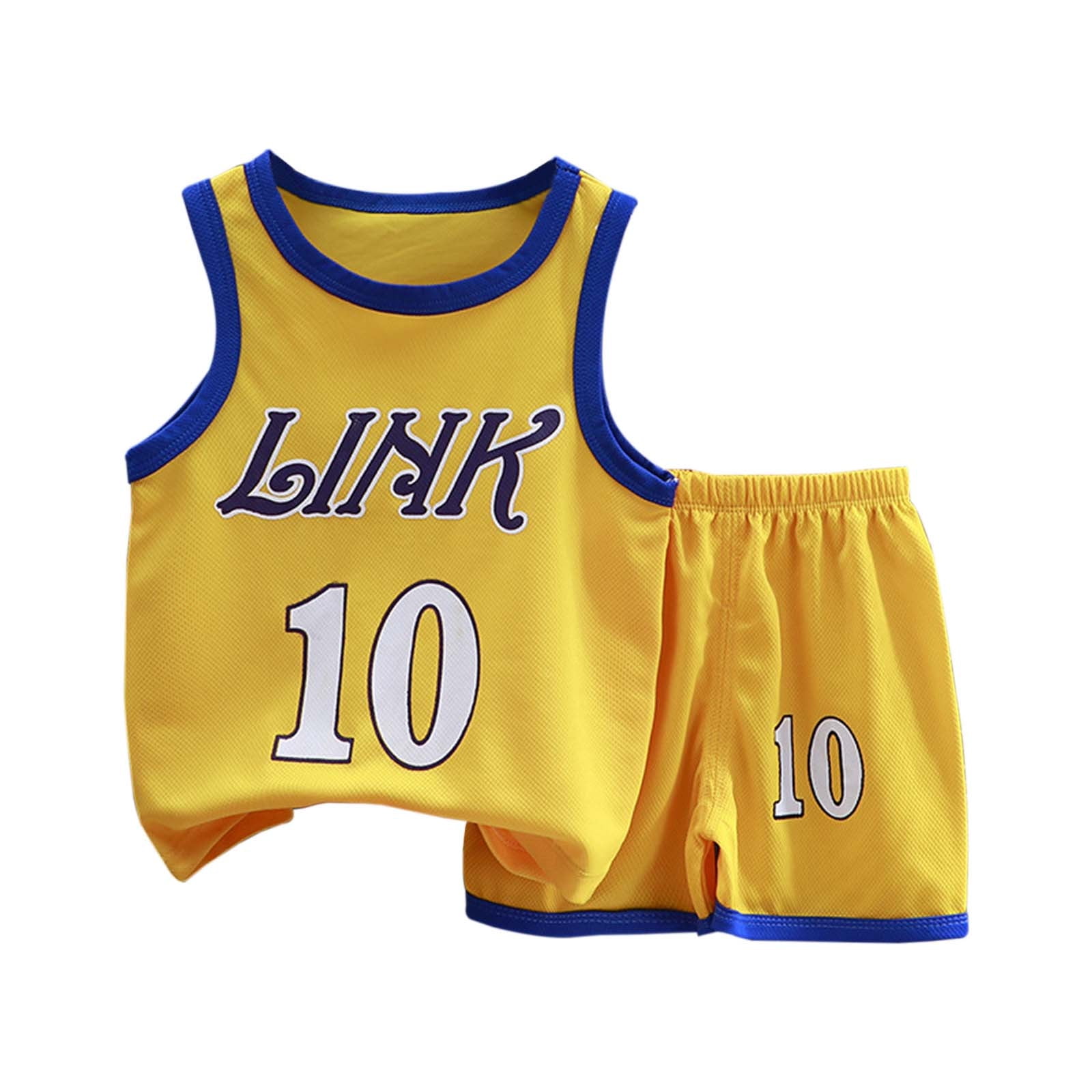 ASFGIMUJ Kids Boys 2 Piece Quick Drying Tracksuit Sleeveless Boys ...