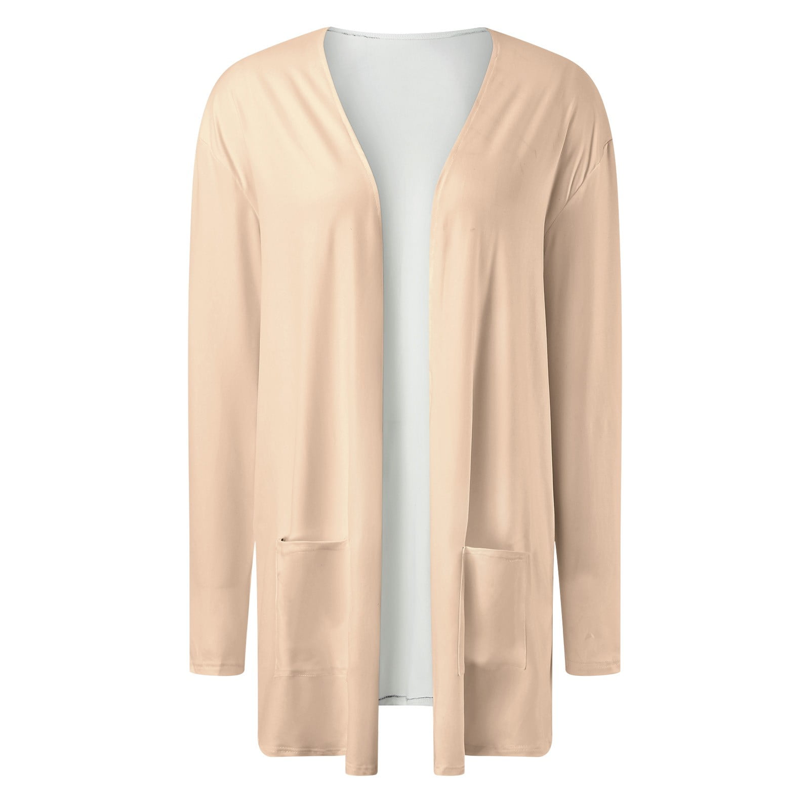 ASFGIMUJ Sweatshirt Cardigan For Women Elegant Pockets Cardigan Cover ...