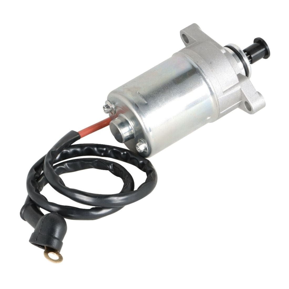 ASFIT-Autoparts 1pc Starter Motor Front Side Silver Metal 12 Voltage ...