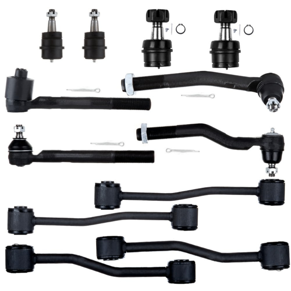 ASFIT-Autoparts Ball Joint Sway Bar Linkage Suspension Kit Front Side ...