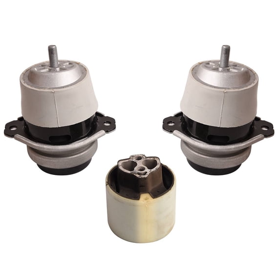 ASFIT-Autoparts Left & Right Engine Motor Mount + Trans Mount for Audi ...