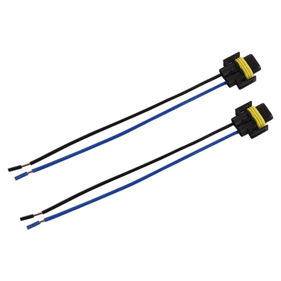 ASFIT-Autoparts Wire Pigtail Female S H11 Two Harness Head Light Low ...