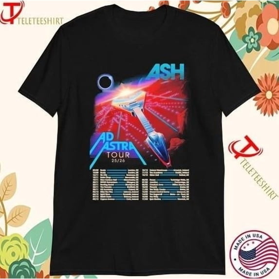 ASH Band Ad Astra Tour 2025-26 Dates T-shirt - Walmart.com