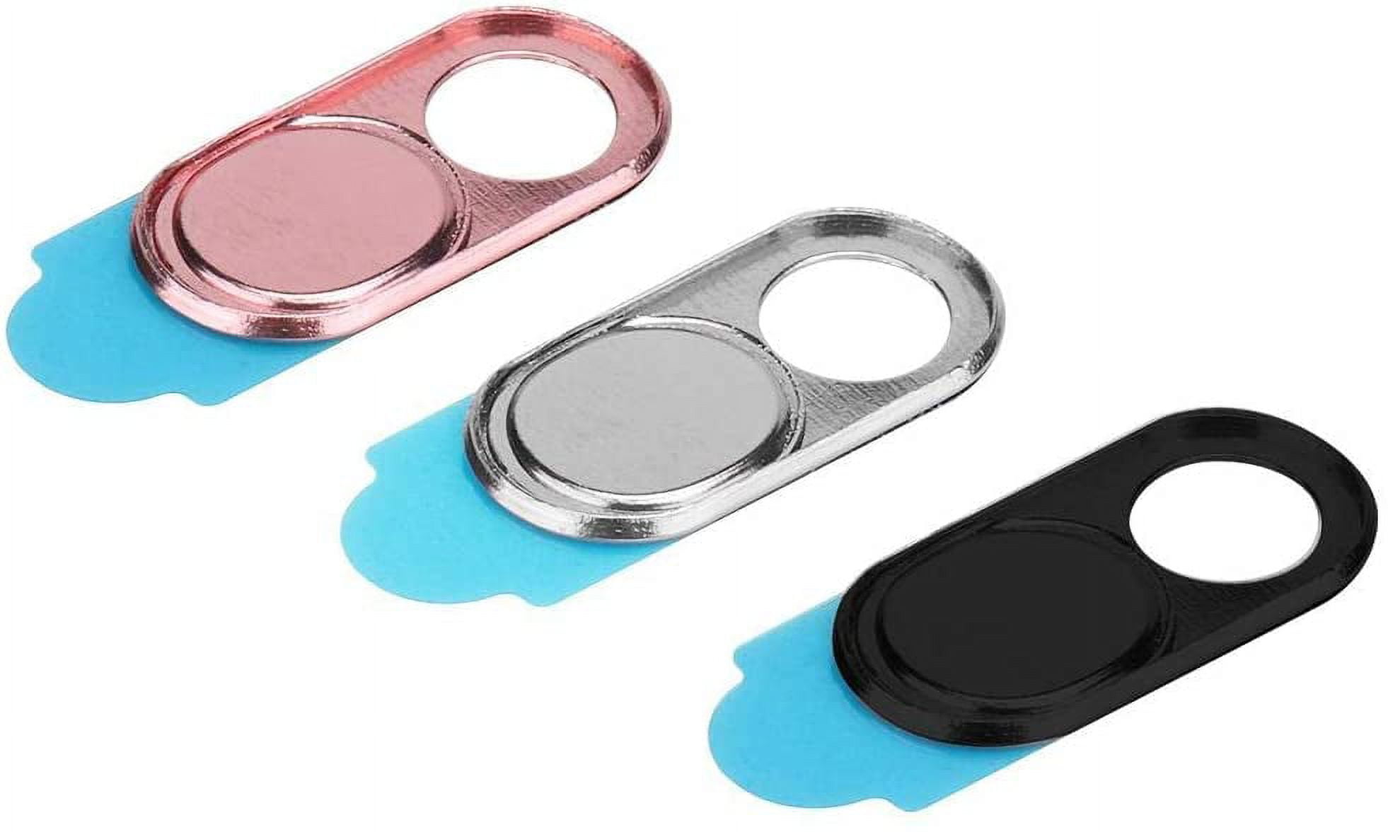 3pcs Metal Camera Lens Cap, Ultra Thin Camera Privacy Protection Cover ...