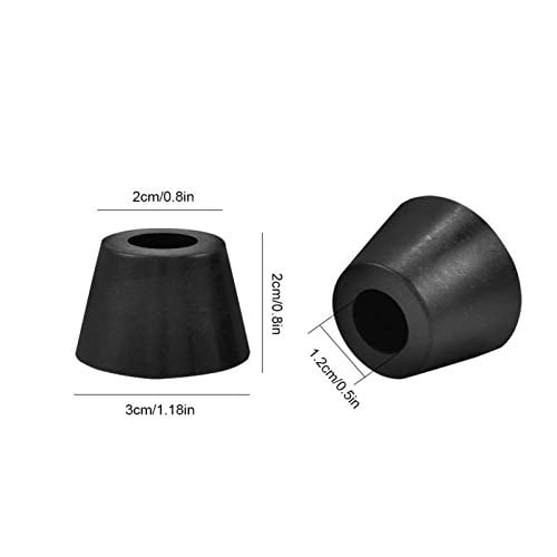 ASHATA 8 Pcs 30x20mm Rubber Feet Anti-Vibration Base Pad Stand for ...
