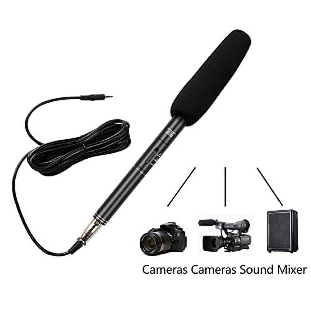 ASHATA Condenser Interview Microphone, Handheld Report Microphone ...