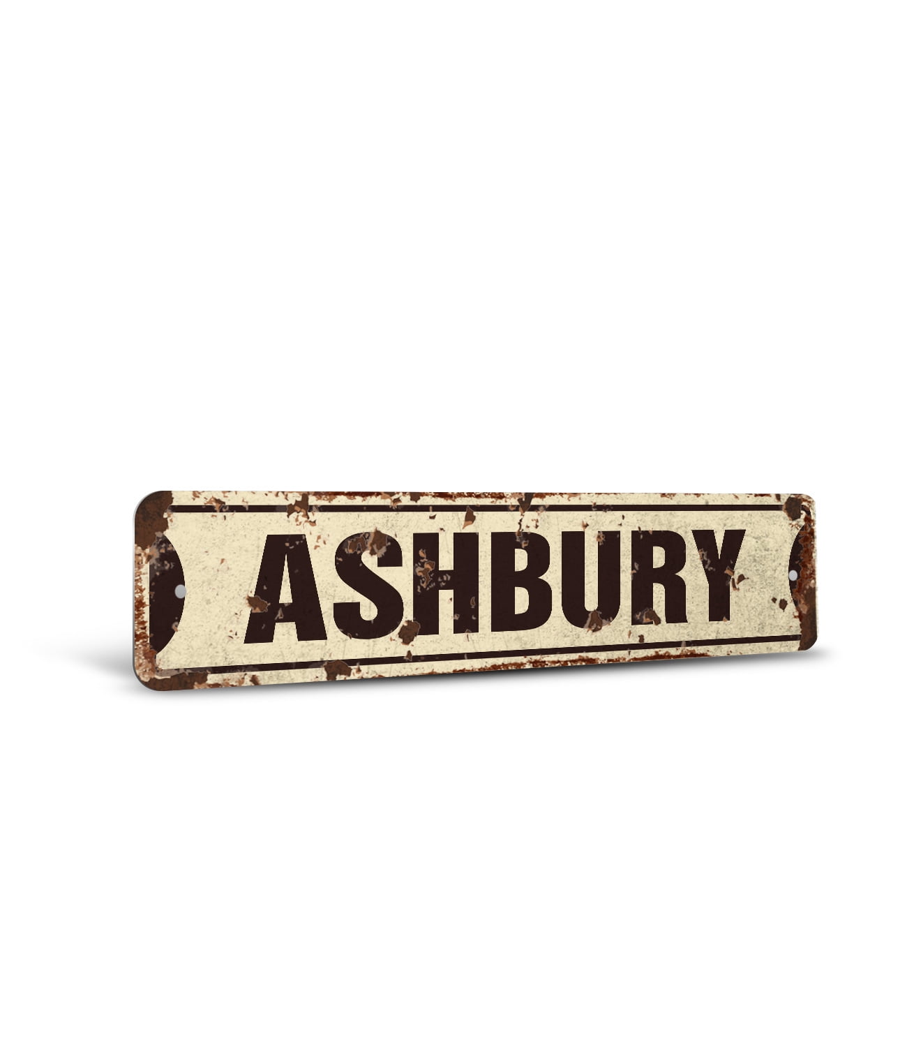 ASHBURY Vintage Style Rustic Street Sign – San Francisco Haight Road SF ...