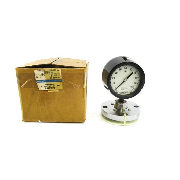 ASHCROFT 45-1279-88-04L-100# 100PSI 4-1/2" NSMP - Walmart.com