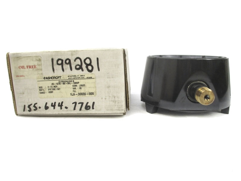 ASHCROFT 45-1279-SS-04L-100KP 0-100KPA 4-1/2" NSMP - Walmart.com