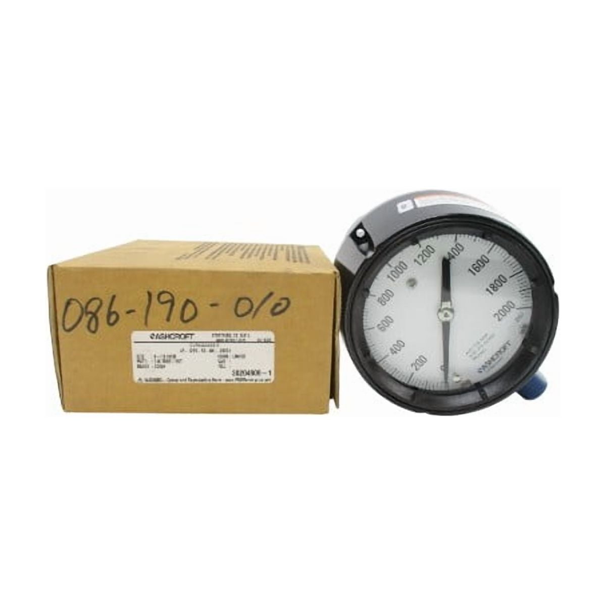 ASHCROFT 45-1279-SS-04L-2000# 4-1/2" NSMP - Walmart.com