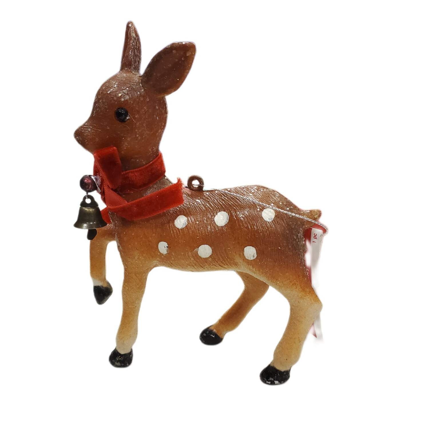 Ashland 7x5" Plastic Deer Christmas Ornament - Walmart.com